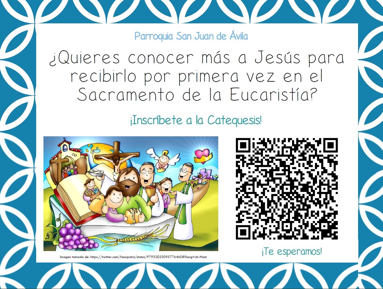 INSCRIPCIÓN CATEQUESIS (PRIMERA COMUNIÓN) | Arquidiócesis de Bogotá